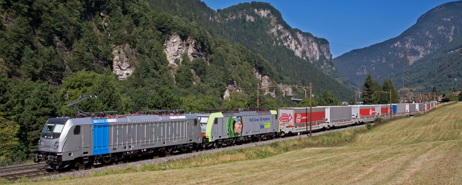 Six new weekly trains on Alps-route - CargoBeamer®